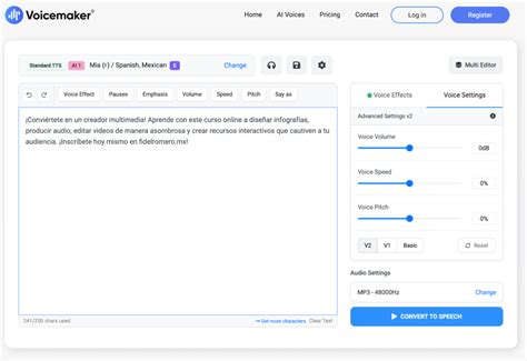 De Texto A Voz En Segundos Descubre Las Funcionalidades De VoiceMaker