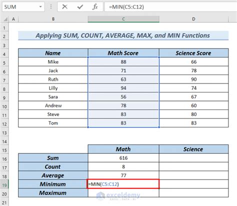 How To Get Summary Statistics In Excel 7 Easy Methods