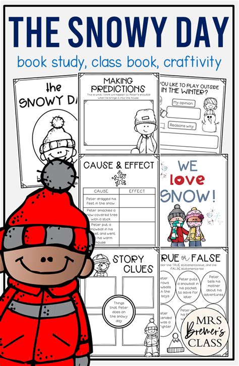 The Snowy Day Book Activities Class Book Craftivity Mrs Bremers Class