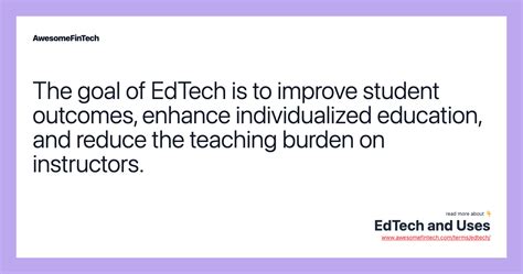 EdTech And Uses AwesomeFinTech Blog