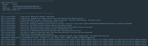 Kubernetes Helm 3 Ingress Nginx Controller Not Updating After