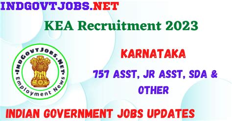 Kea Recruitment 2023 757 Asst Jr Asst Sda And Other Apply Online Best