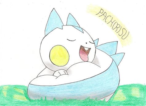 Sleeping Pachirisu By Krzych Ziomekkk On Deviantart