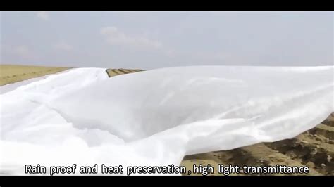 Agriculture Plant Cover For Greenhouse Covering Green House Plant Guard Row Cover Non Woven Anti