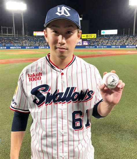 【公式アプリ・スマホサイト】ヒーローインタビュー選手サインボールプレゼント！ 東京ヤクルトスワローズ