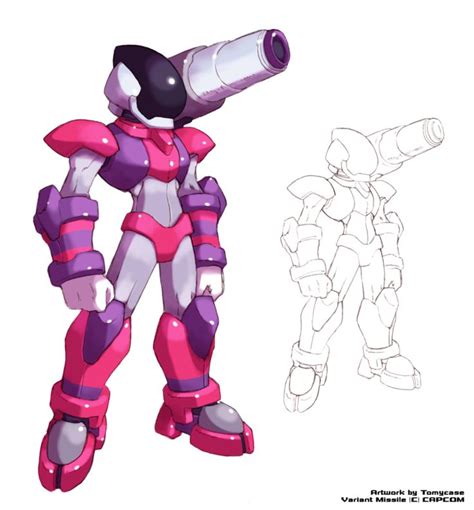 Variant Missile By Tomycase On Deviantart Mega Man Art Game Character Design Concept Art