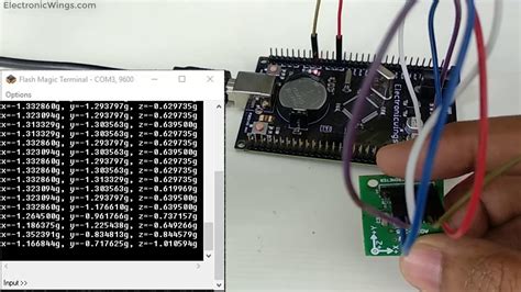 ADXL335 Accelerometer Interfacing With LPC2148 YouTube