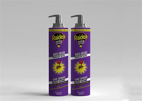 Bed Bug Spray Label Design Clean Sleep Solution Behance