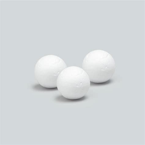 3 Smooth Styrofoam Ball 6 Pc Bag Quality Wholesale