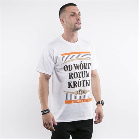 Dziedzic Pruski koszulka t shirt Wódka white Bludshop sklep online
