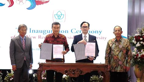 Diangkat Jadi Rektor President University Ini Program Andalan Handa Abidin Property And Bank