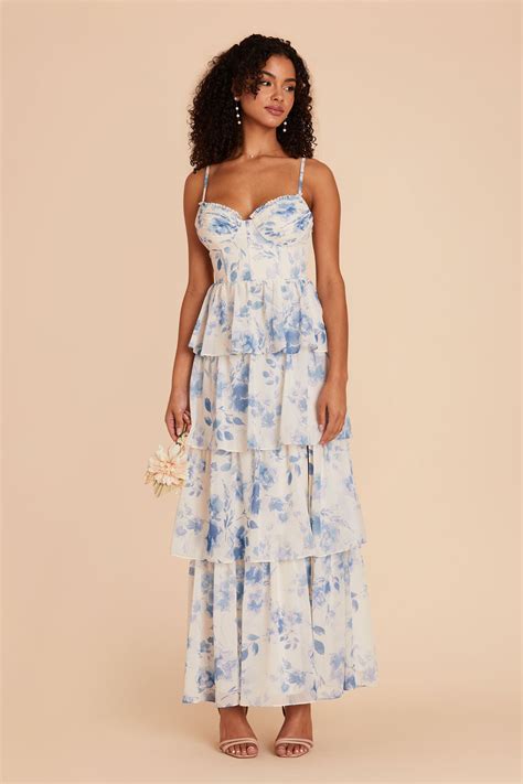 Floral Midi Dress With Sleeves