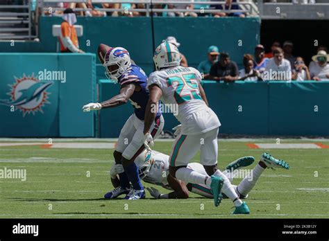 Sunday September 25 2022 Miami Gardens Fl Usa Buffalo Bills Wide