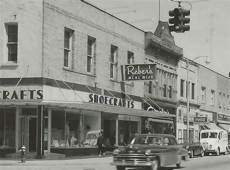 CEN Fremont MI RPPC 1940s Newaygo Downtown Bowling Alley S Flickr