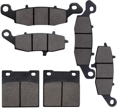Yerbay Bremsbeläge Vorne Hinten kit für Suzuki GSX 750 W X Y 98 03