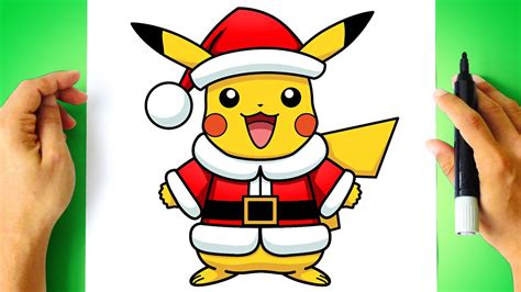 Pikachu Christmas Svg Pikachu Santa Svg Pikachu Candy Cane Svg