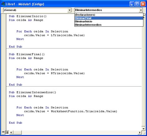 Como Eliminar Los Espacios Sobrantes En Excel