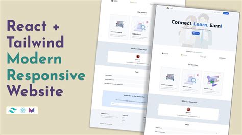 Build A Responsive Website With Tailwind React Create A Modern Website With React And Tailwind