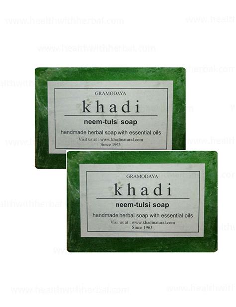 Buy Khadi Neem Tulsi Soap In Uk And Usa At Healthwithherbal