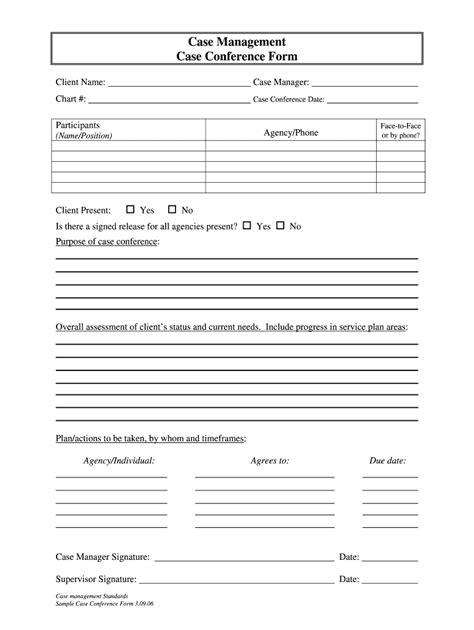 Social Work Case Conference Template Fill Out And Sign Online Dochub