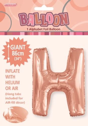 Rose Gold Letter Supershape Balloon Foil Balloons Shindigs