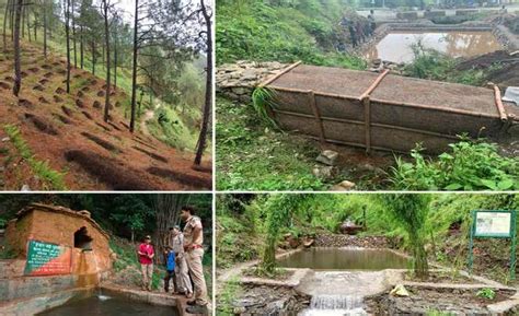 Water Conservation In The Water Catchment Area Was Made Possible Using