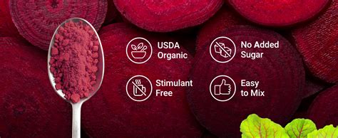 Force Factor Total Beets Organic Beetroot Powder Superfood