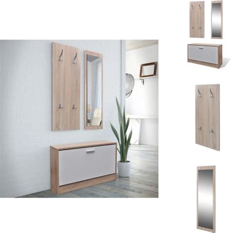 Vidaxl Houten Schoenenkast Houten Schoenenkasten Schoenenkast Schoenenkasten Bol