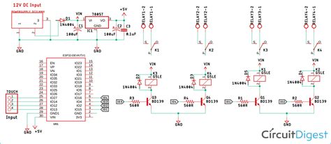 Capacitive Touch Sensor With ESP ESP Touch Sensor Design