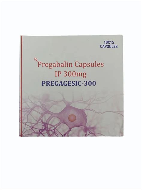 Pregabalin 300 Mg Capsule At ₹ 480 Stripe Pregabalin Drug In Nagpur