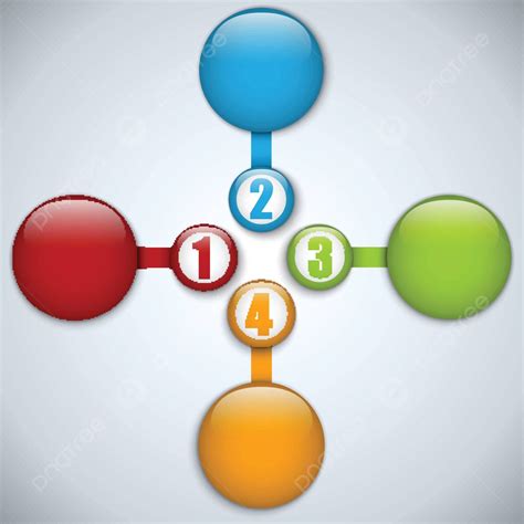 Set Of Colorful Frames With Numbers Sticker Template Badge Vector