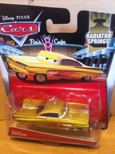 Disney Cars Diecast Yellow Ramone Gemdans