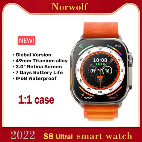 49mm ultra relógio inteligente série 8 homens mulher iwo smartwatch nfc