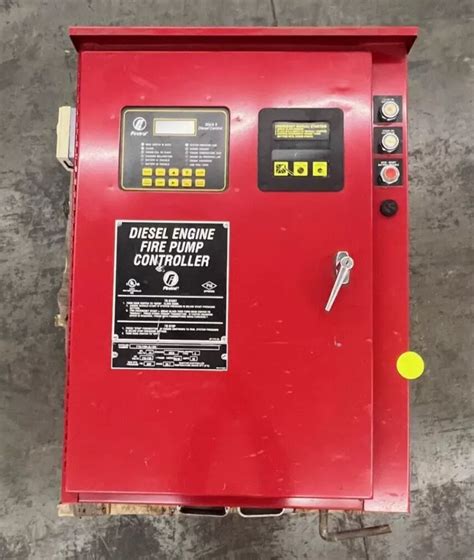 Firetrol Fta1100 Jl12n Diesel Engine Fire Pump Controller 1 Ph 20amps