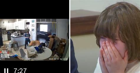 Sh0cking Surveillance Footage Shows 15 Year Old Girl Texting Her