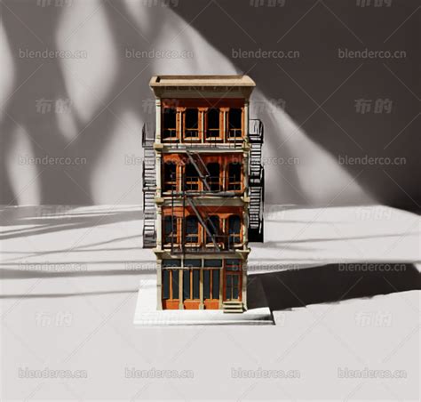 Blender房子模型112 Blender布的