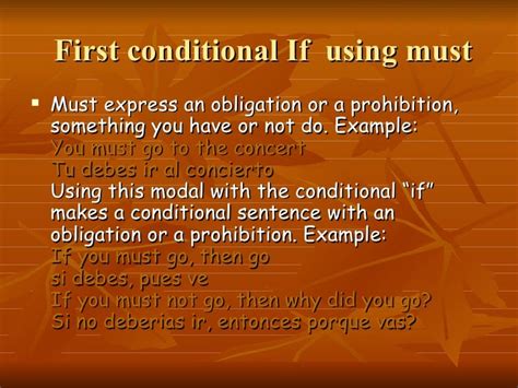 First Conditional With Modals Verbs By Riveros Arredondo 3 Ap