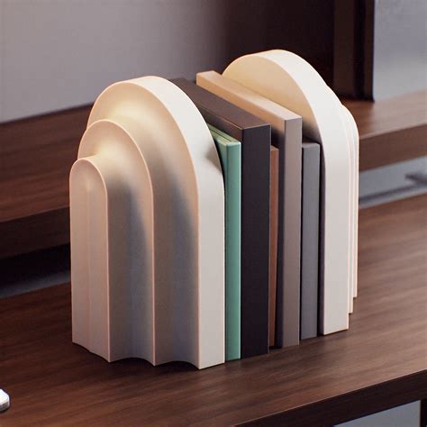 Home Decorations And Ornaments Stl Download Art Deco Book Separator Book End Holderby