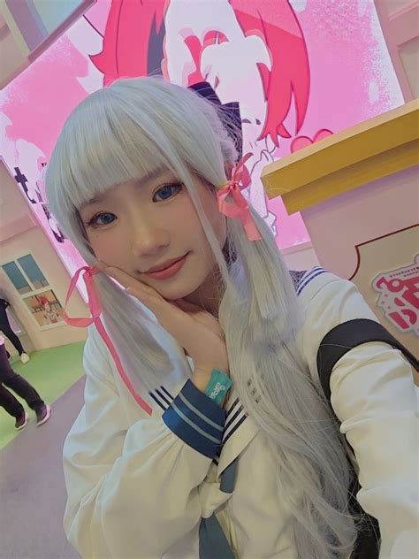 Heytea Ayaka Cosplay By Me Rgenshinimpact