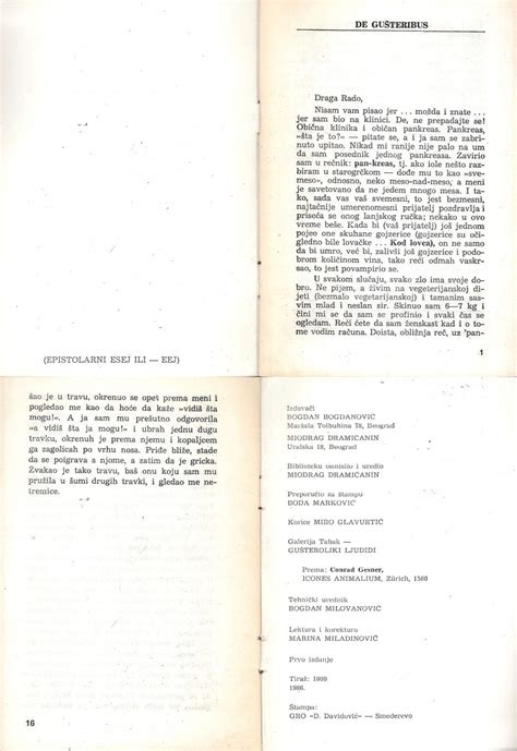 Bogdan Bogdanović Rada Iveković De GuŠteribus Retko 72983517