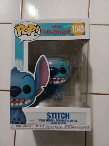 Lilo And Stitch Smiling Seated Stitch Funko Pop Vinyl Figure 1045 New