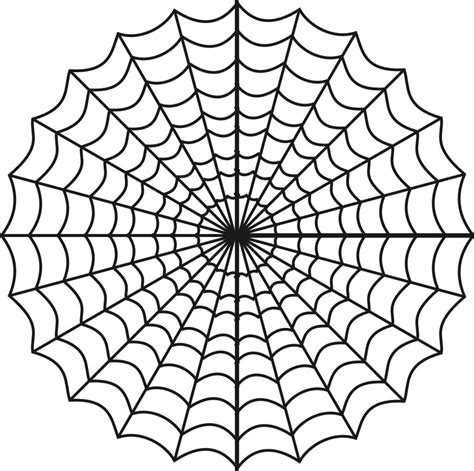 Spider Web Template Printable Printable Word Searches