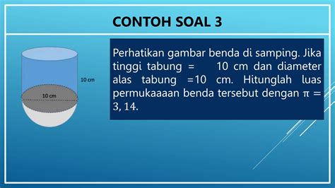 Ppt Bangun Ruang Sisi Lengkung Kelas Ixpptx Ppt