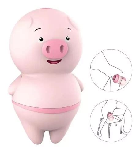 Vibrador Feminino Clitóris Clitoriano Mini Porquinho Parcelamento sem