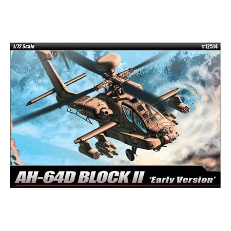 Boeing Ah 64d Apache Block Ii Early Version Academy 1 72
