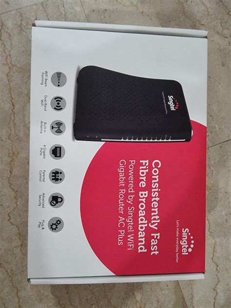 Singtel Gigabit Router AC Plus Computers Tech Parts Accessories