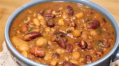 Hearty Mixed Bean Stew Recipe Diy Joy