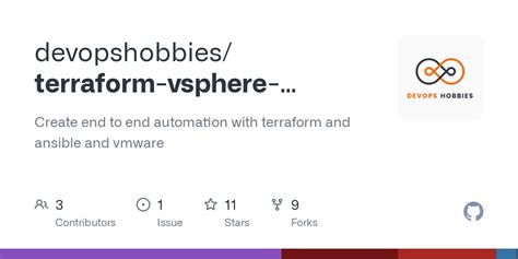 Github Devopshobbiesterraform Vsphere Ansible Create End To End