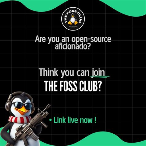 the foss club on linkedin welcome to the foss club official members 🎉