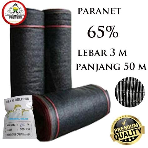 Jual Paranet 65% Lebar 3 M Rol / Shading Net / Jaring Tanaman | Shopee Indonesia